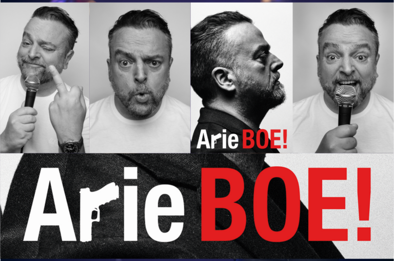 Arie Koomen in het theater - George Visser